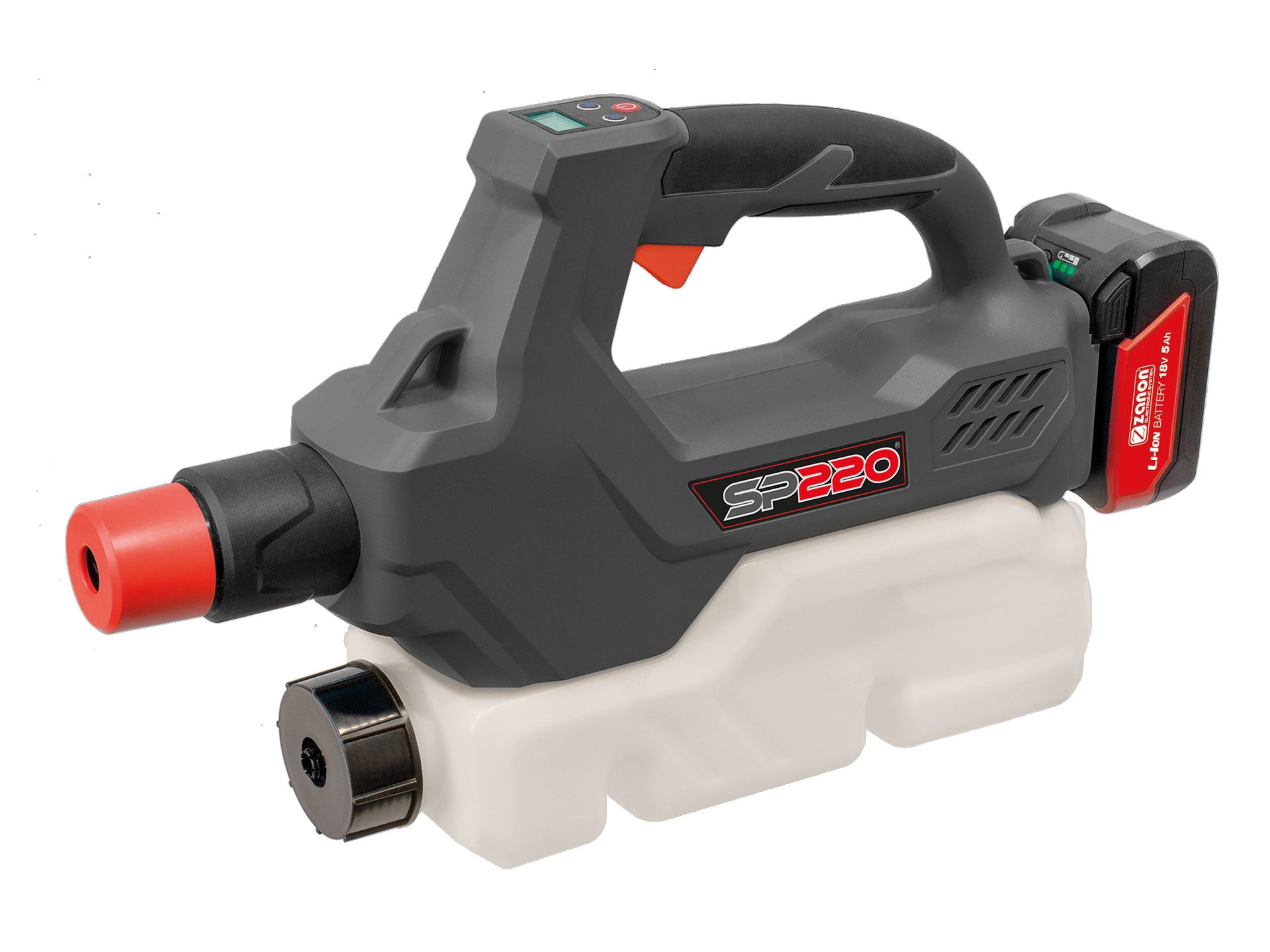 Multi-use battery-powered electric sprayer - Zanon